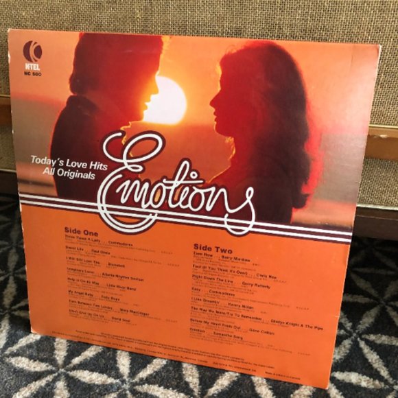 Vintage | Media | 7s Ktel Emotions Record 70s Ktel Album 70s Record Compilation | Poshmark